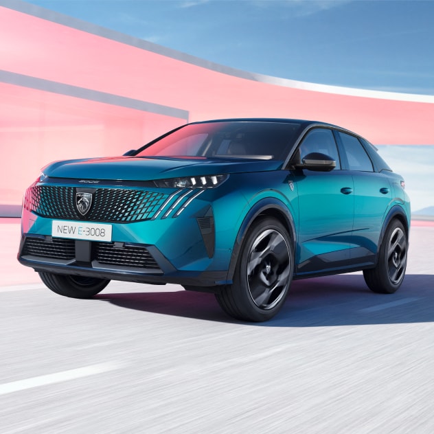 New PEUGEOT E 3008 All Electric Fastback Electric SUV with a Next Level Inventive Design