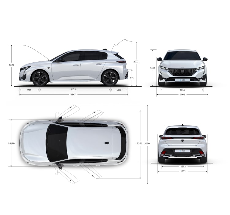 PEUGEOT 308 | Plug-In Hybrid or Diesel | Compact Hatchback