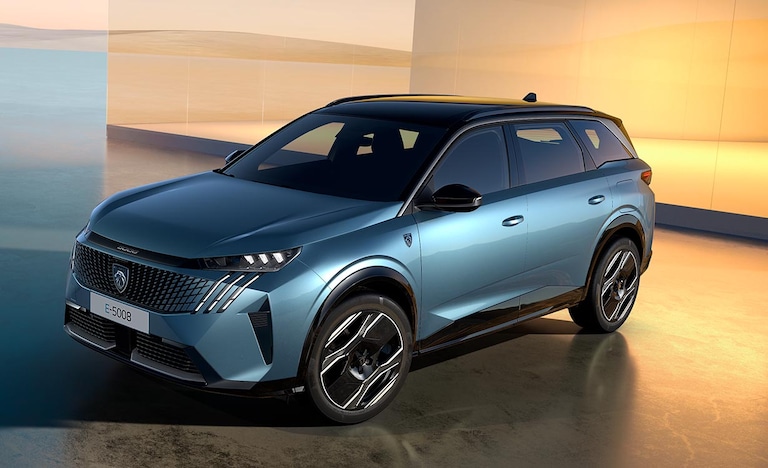New PEUGEOT E-5008 | All-Electric Large 7-Seat SUV