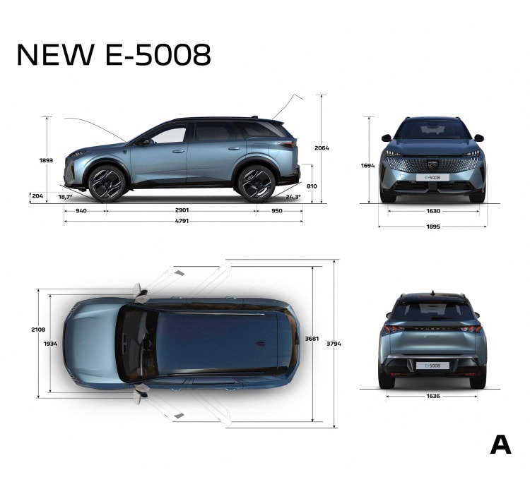 New PEUGEOT 5008 | Hybrid Large 7-Seat SUV