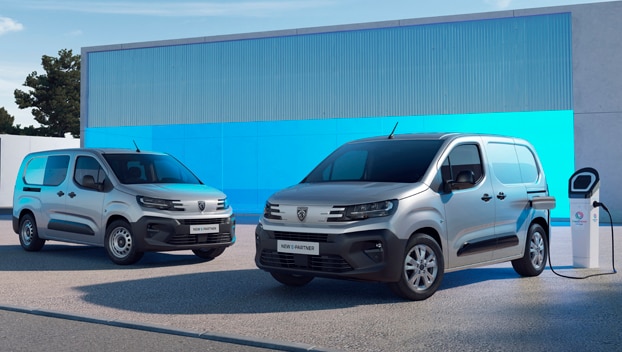 Peugeot E-Partner | All-Electric Electric Van | 2, 3, or 5-seater Van