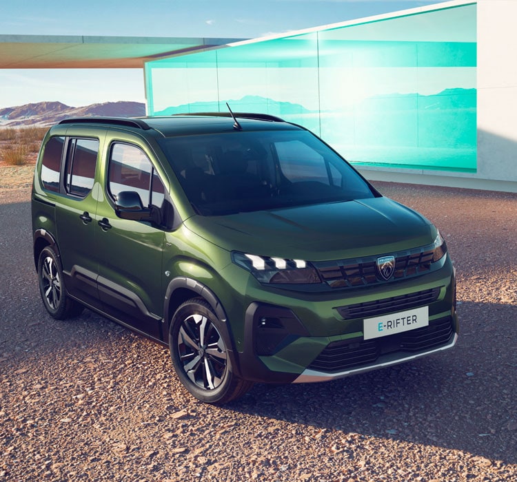 PEUGEOT E-RIFTER | the 100% electric multipurpose leisure vehicle