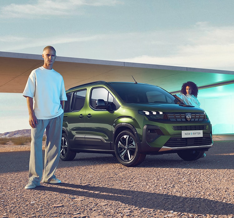 PEUGEOT E-RIFTER | the 100% electric multipurpose leisure vehicle