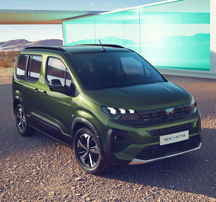 PEUGEOT E-RIFTER | the 100% electric multipurpose leisure vehicle