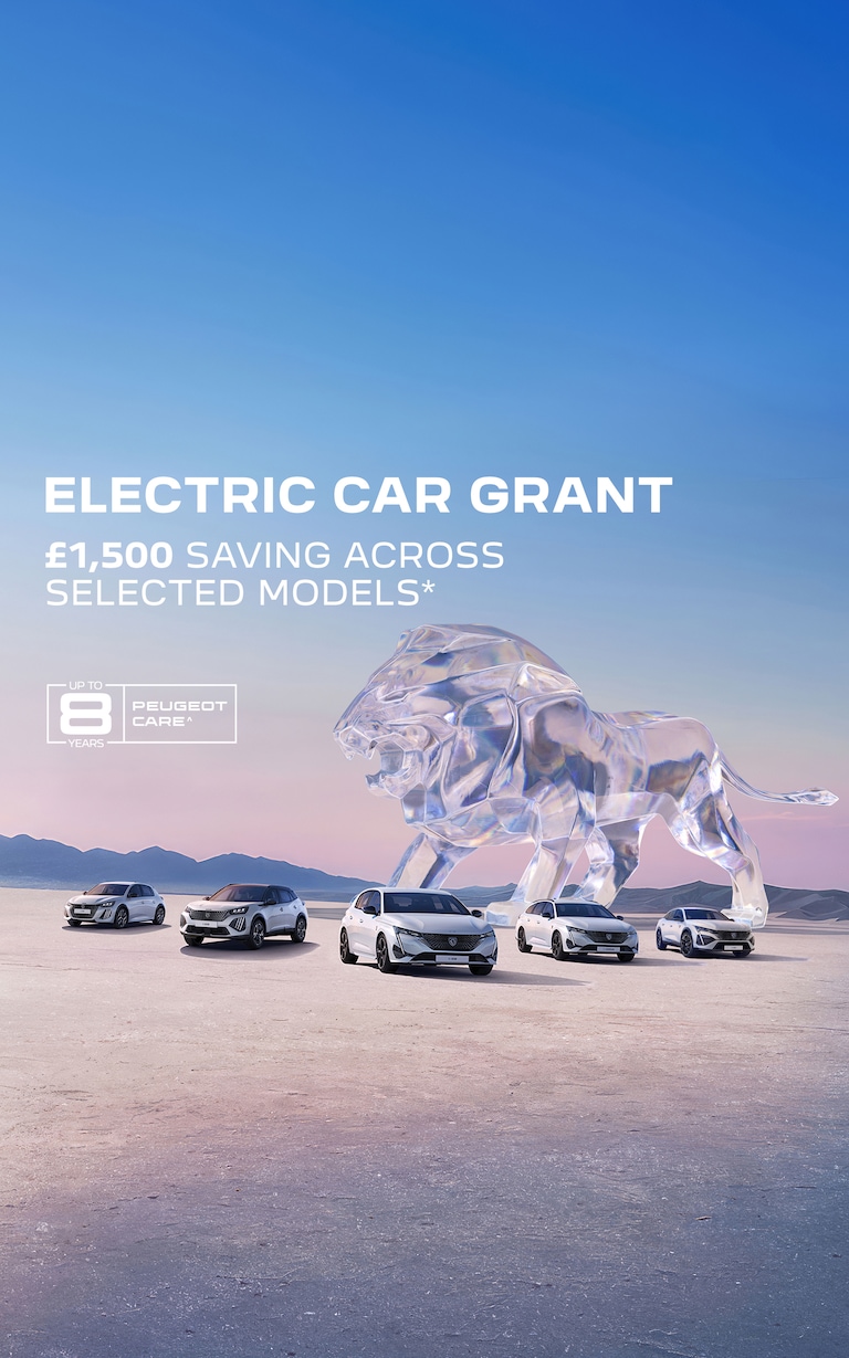 Peugeot Electric Car Grant & Offers | Peugeot UK