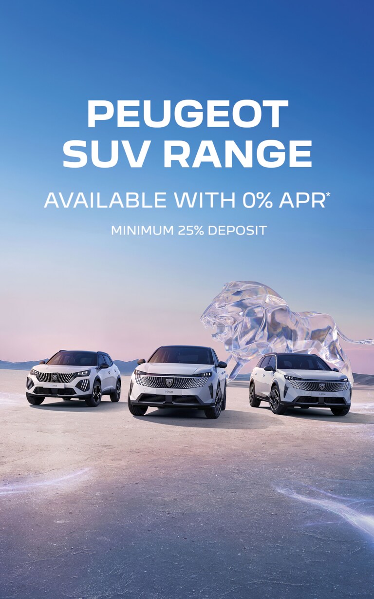 PEUGEOT UK | Explore New Cars, SUVs, Vans & Electric Vehicles